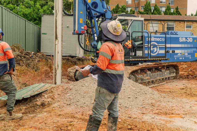 Cased Piles / Segmental Casing - Australian Piling Group