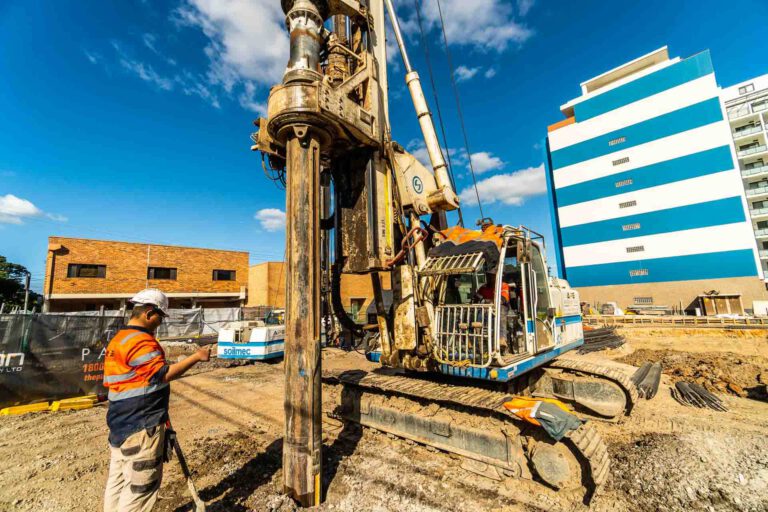 Contiguous / Secant Pile Walls (CFA / Bored method) – Australian Piling ...